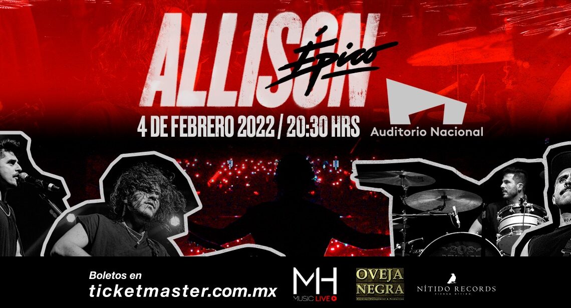 Allison - Épico concierto en el Auditorio Nacional - Nacion Grita